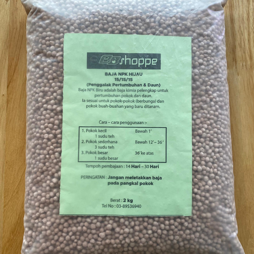 Baja & Input Pertanian :: BAJA NPK HIJAU 15/15/15 ( PENGGALAK BUNGA DAN ...