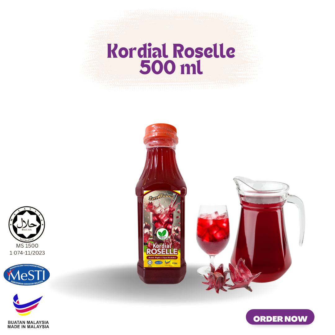 Makanan & Minuman :: Kordial Roselle 500ml