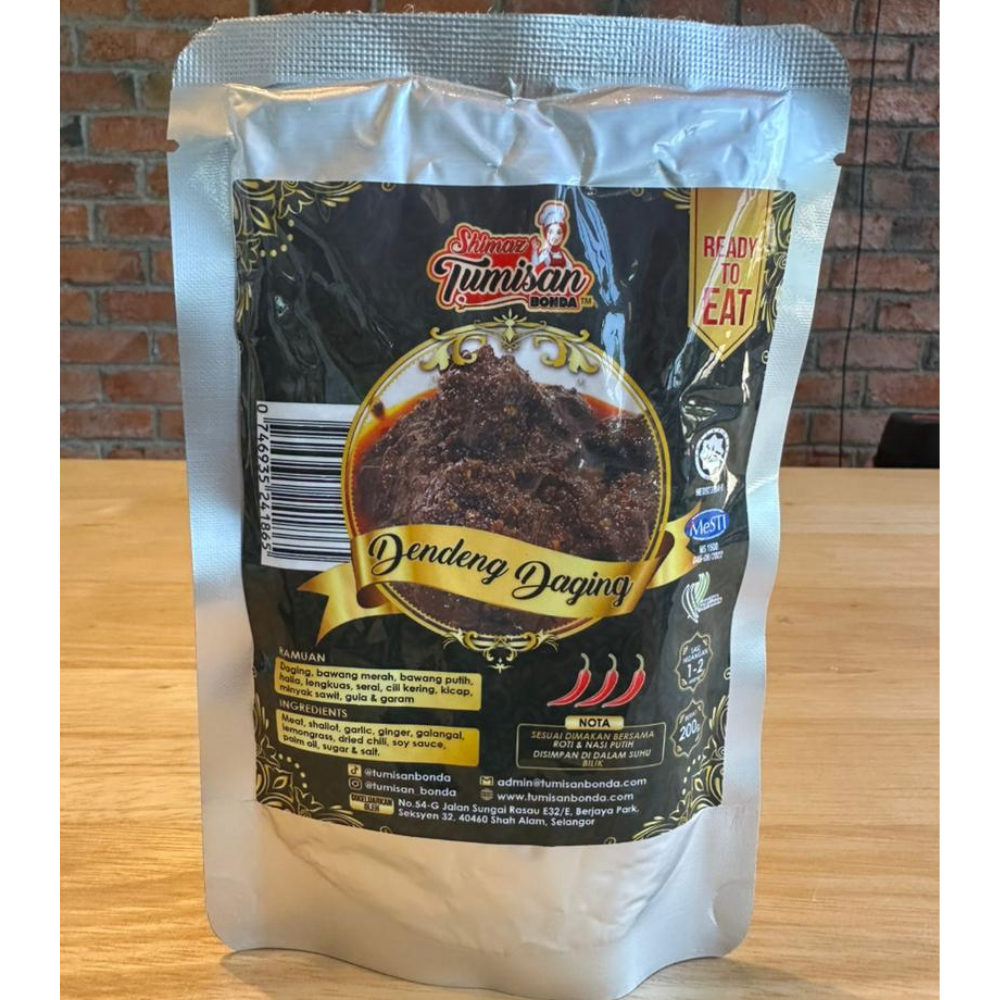 Makanan & Minuman :: DENDENG DAGING 200g